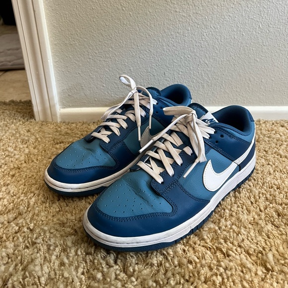 Nike | Shoes | Nike Dunk Low Dark Marina Blue | Poshmark
